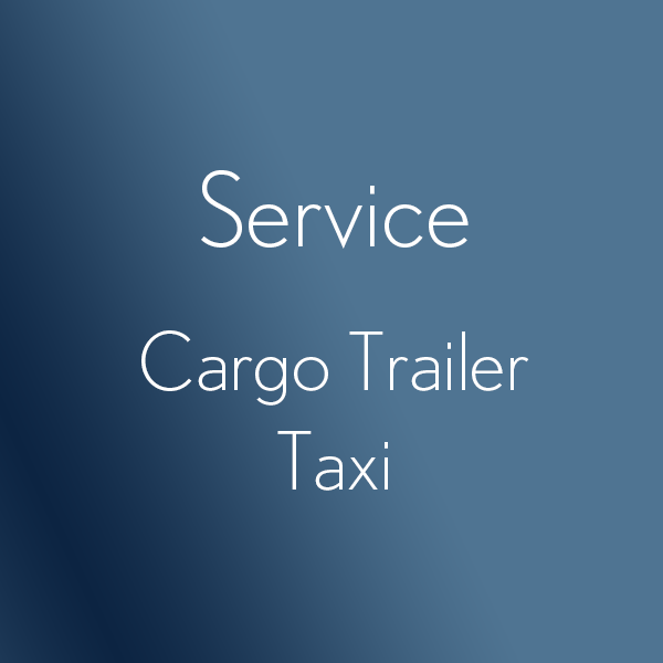 Cargo Trailer Taxi | Service | Private Taxi